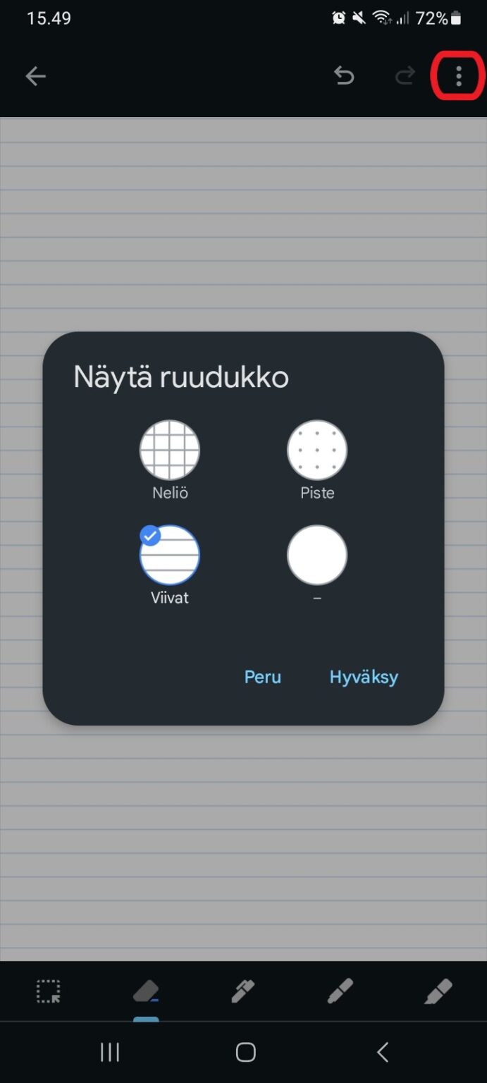Ajanhallinta - Google Keep - Datero